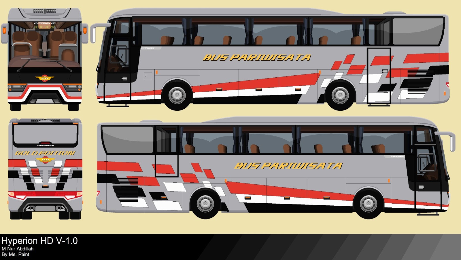 Seputar Design bus (HYPERION HD V1.0) | SEPUTAR BUS DAN TRUK