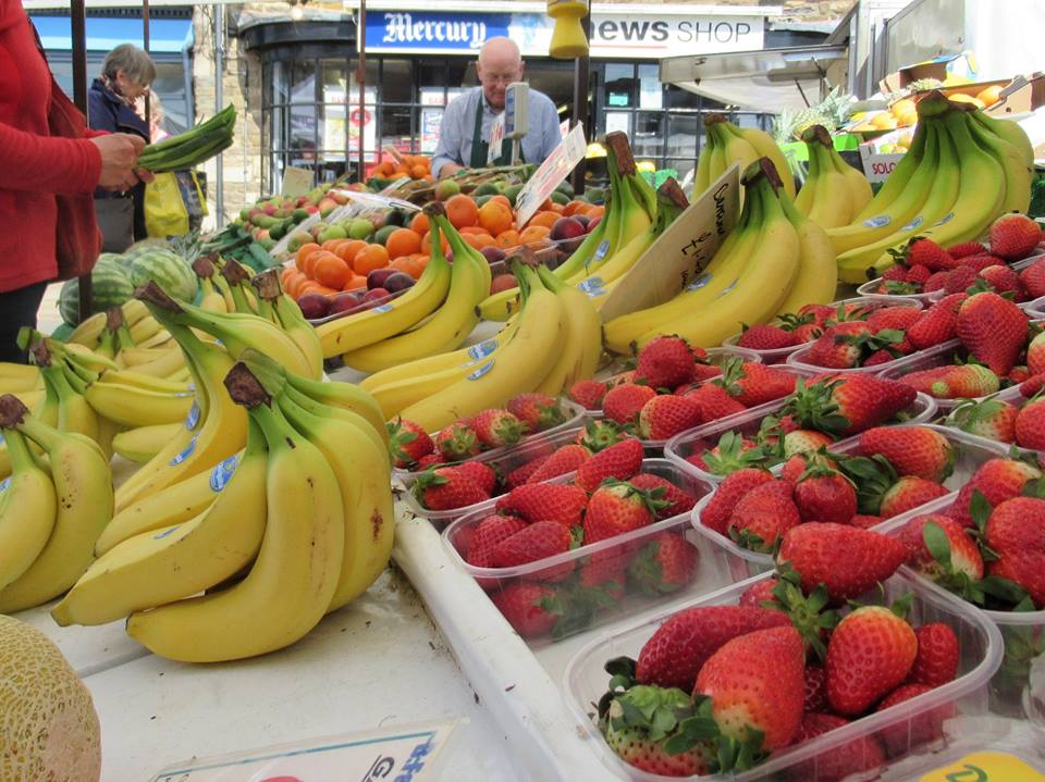 Martin Brookes Oakham: Oakham Market Day Wednesday 18th March 2018