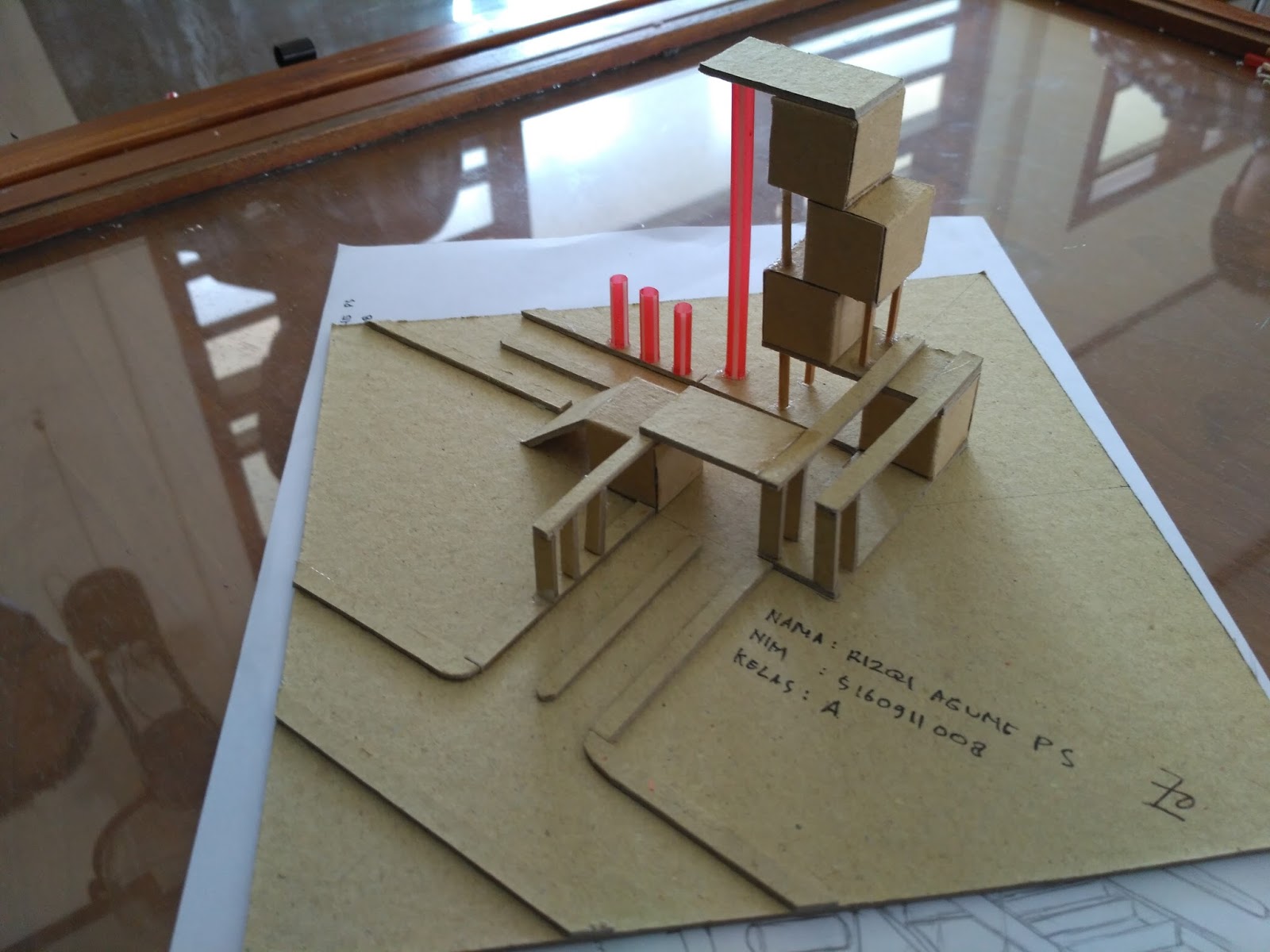 Kumpulan Maket Arsitektur Semester 1 | RAPS Architecture