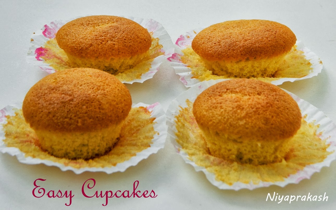 Niya's World: Easy Cupcakes (no added butter)