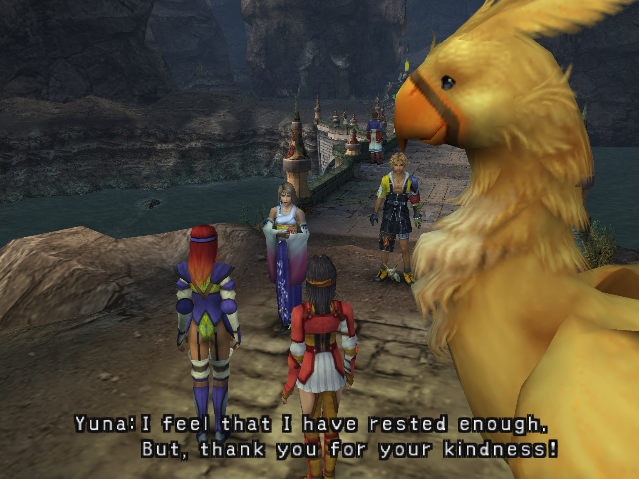 Let's Play Final Fantasy X: Part 11: Rides ze Shoopuf!!