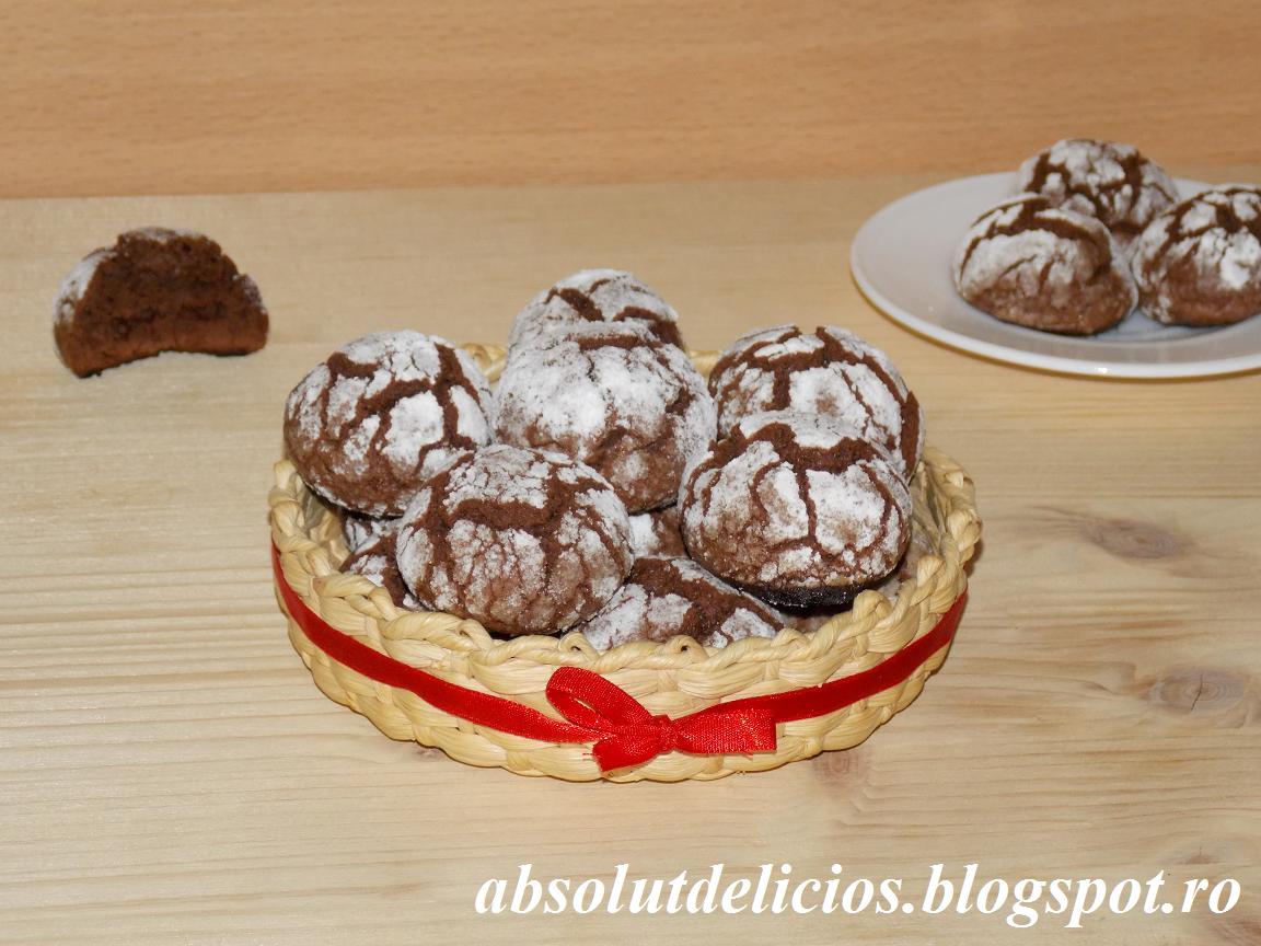 Absolut Delicios: FURSECURI CRAPATE CU CIOCOLATA (CHOCOLATE CRINKLE ...