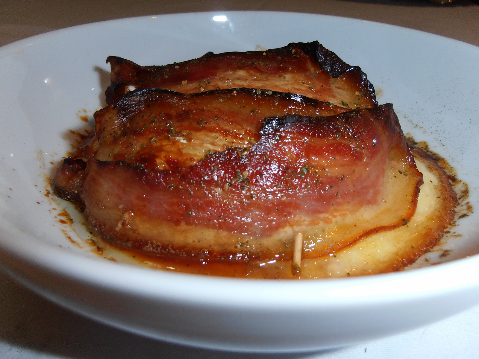 Camembert com Bacon e Mel | 7gramas de ternura