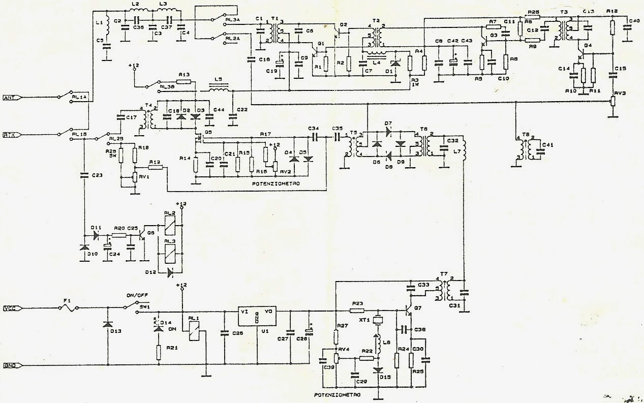 Projetos e Transceptores.: Transverter TR-45 antigo e atualizado CTE ALAN.