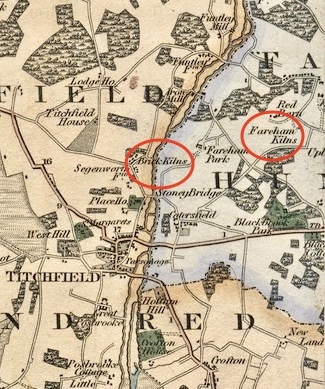 The History Girls: Heavy industry on the River Meon: Bricks by Carolyn ...