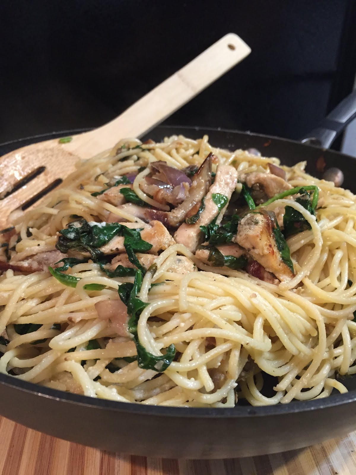 "The eyes eat first."