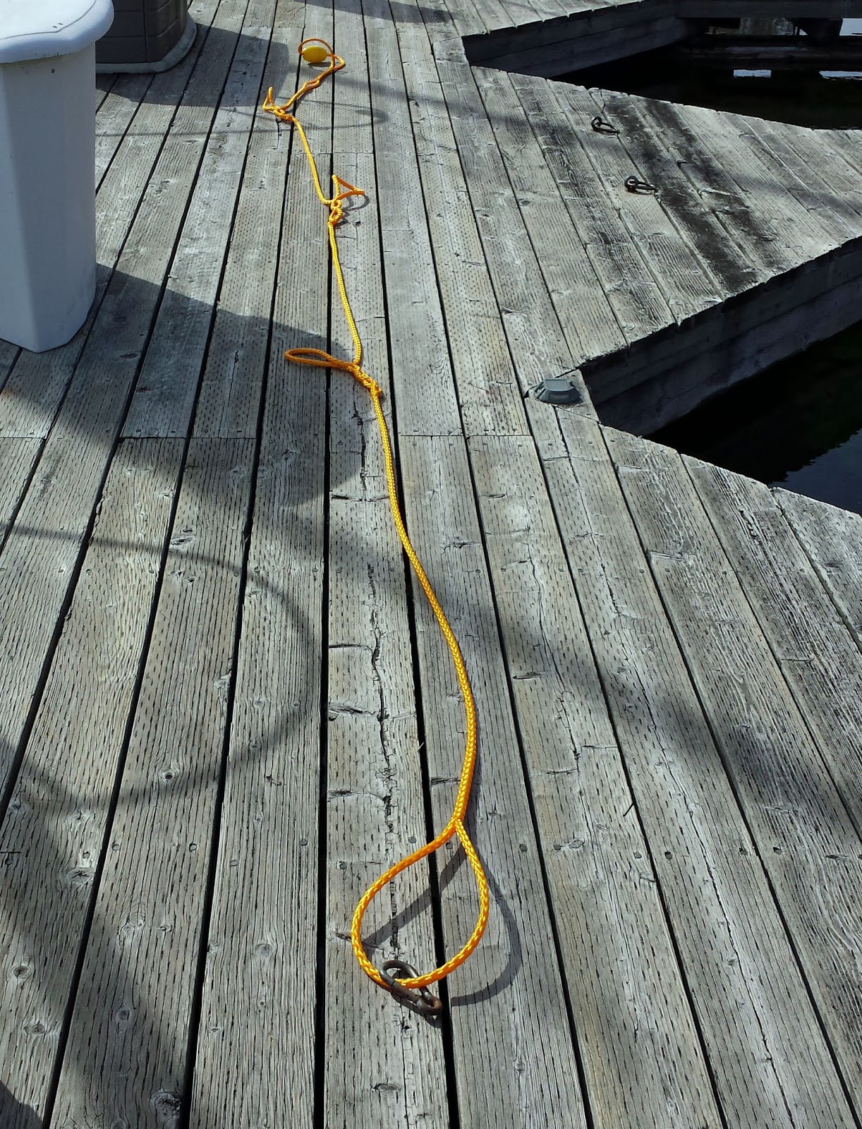 Barnacle Bill Holcomb's Sailing: Man Overboard Line