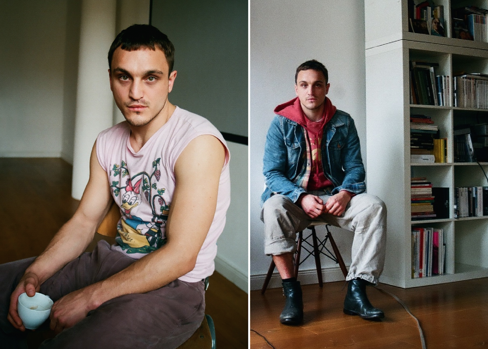 my new plaid pants: Franz Rogowski Was Here