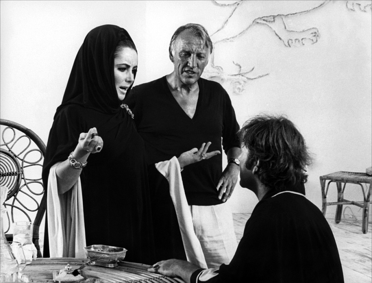 Elizabeth Taylor: On the set of "Boom"