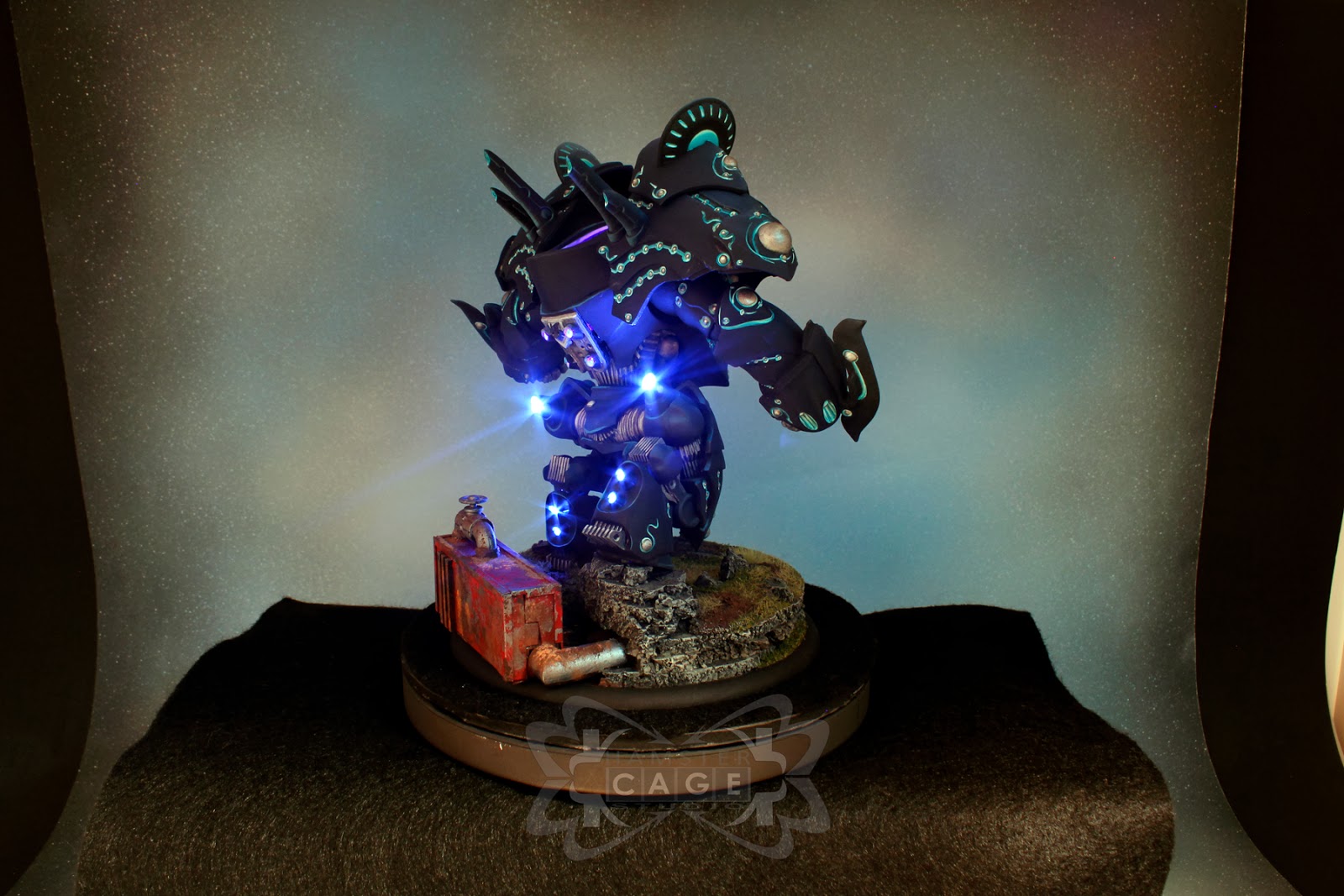 Hamster Cage Studio: LED lit Hyperion -- Retribution of Scyrah Tron Theme