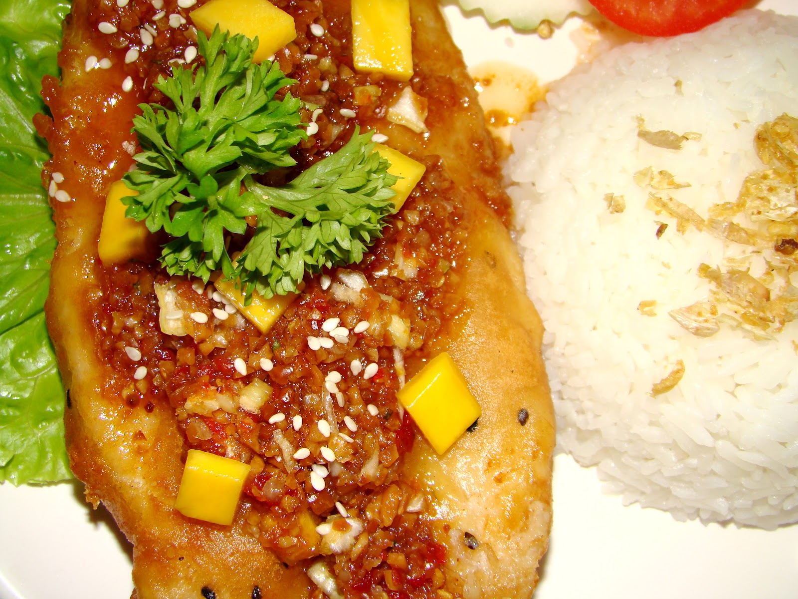 Royal Blossom International Cuisine Restaurant: Fish Mango with Three ...