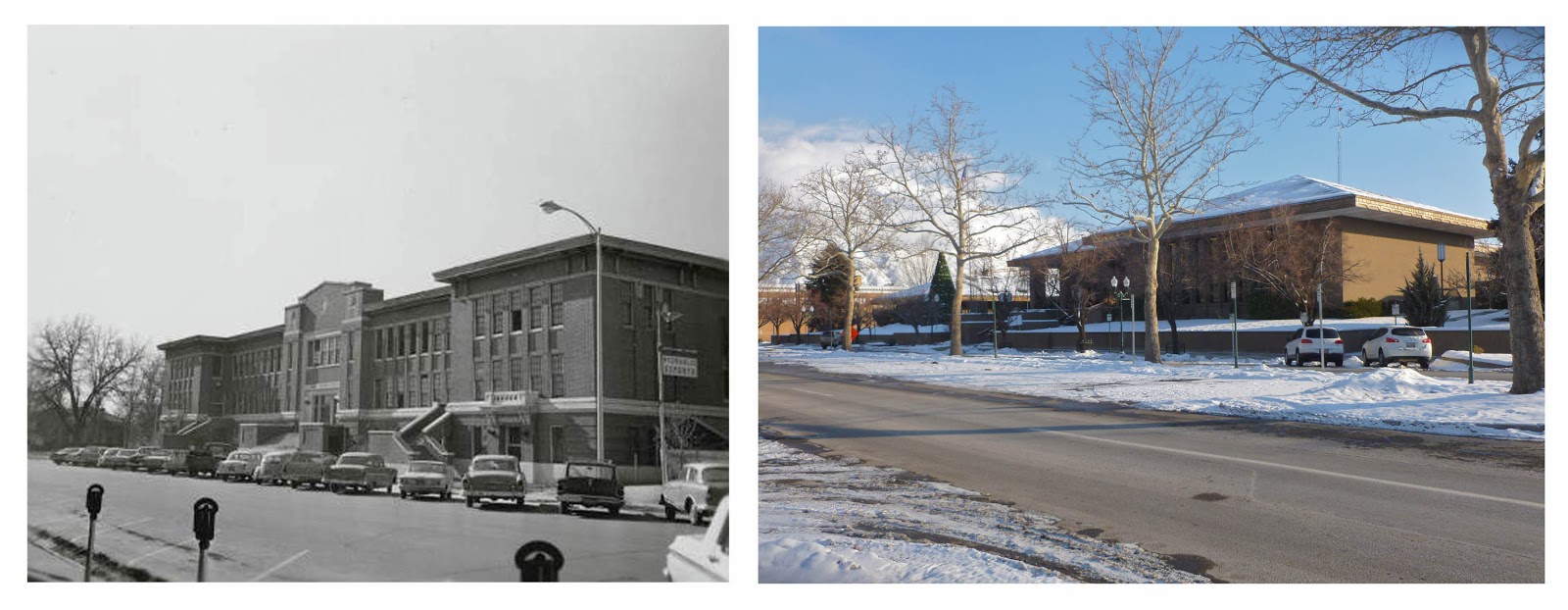 Utah's Present History: The Old Provo High School