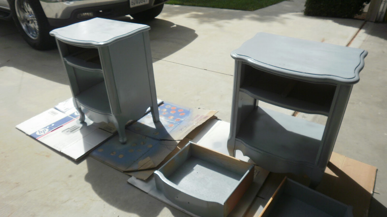 A Cozy Place: Fun Friday: Remake of Bedside Tables