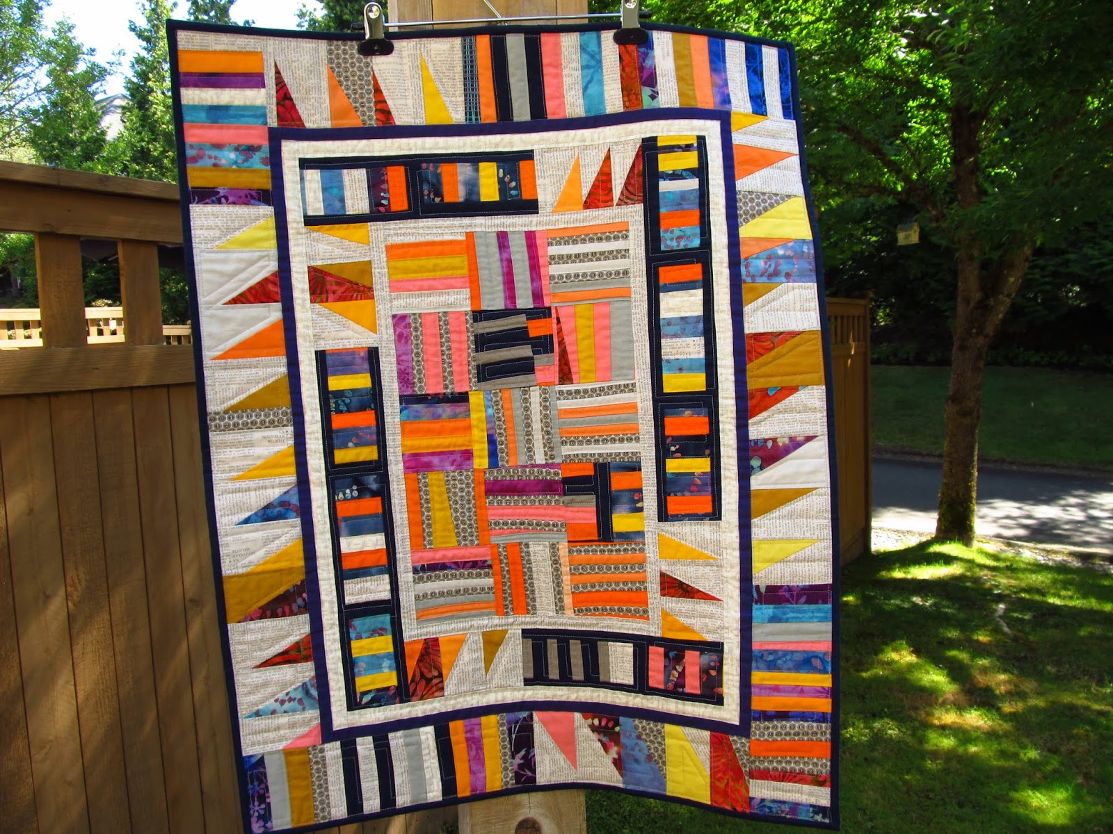 AHIQ: Improvisational Utility Quilts: Quilt 'Licorice Allsorts ...