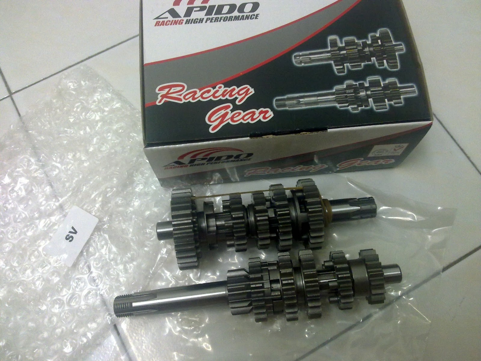 GEARBOX RACING TRANSMISSION SUZUKI RGV120 ~ PALEX MOTOR PARTS ONLINE STORE