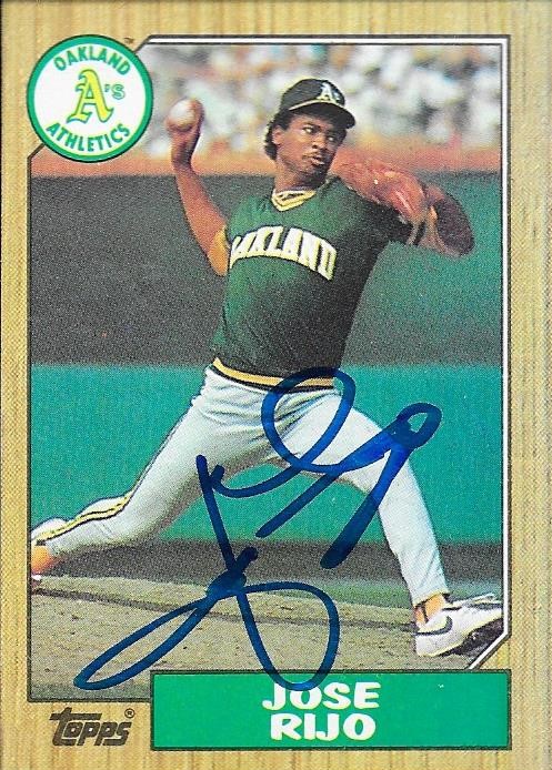 foul bunt: 2018 National VIP Signer - Jose Rijo