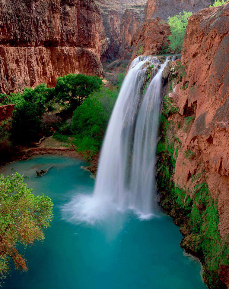 ShowMe Nan: Great Waterfall in Arizona