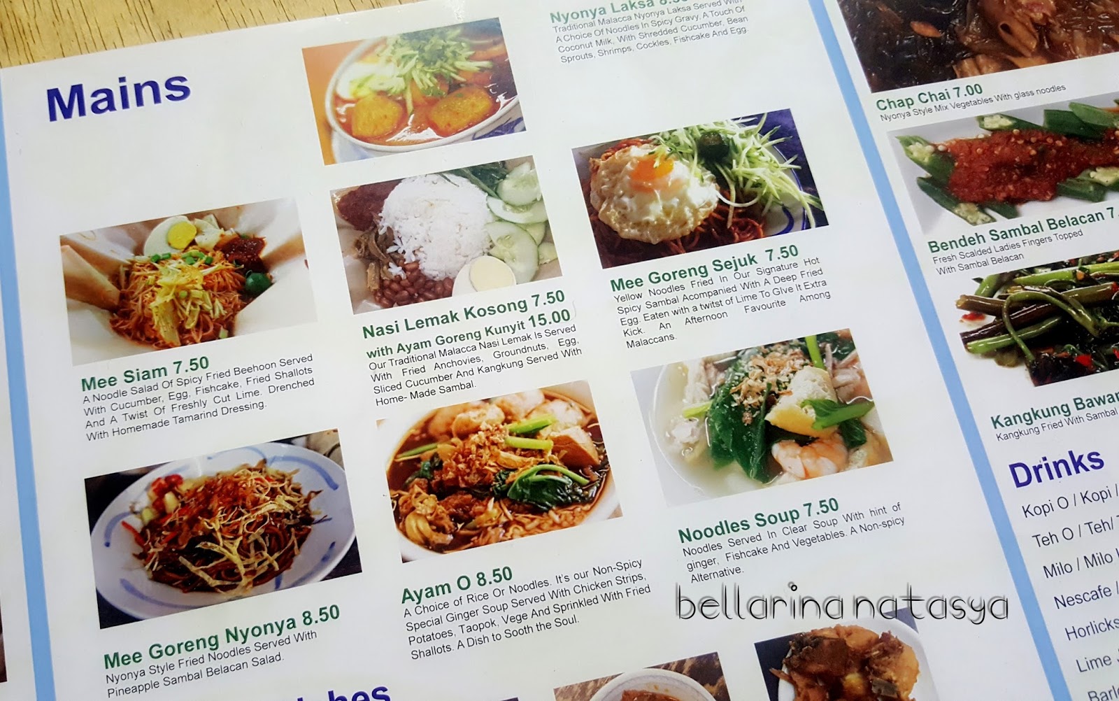 Baba Low Menu - soakploaty