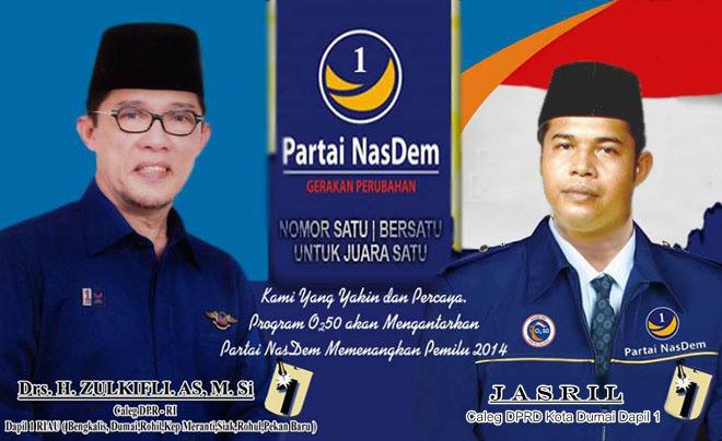 VISI-MISI SEORANG CALEG - DPD Partai NasDem Dumai Kota