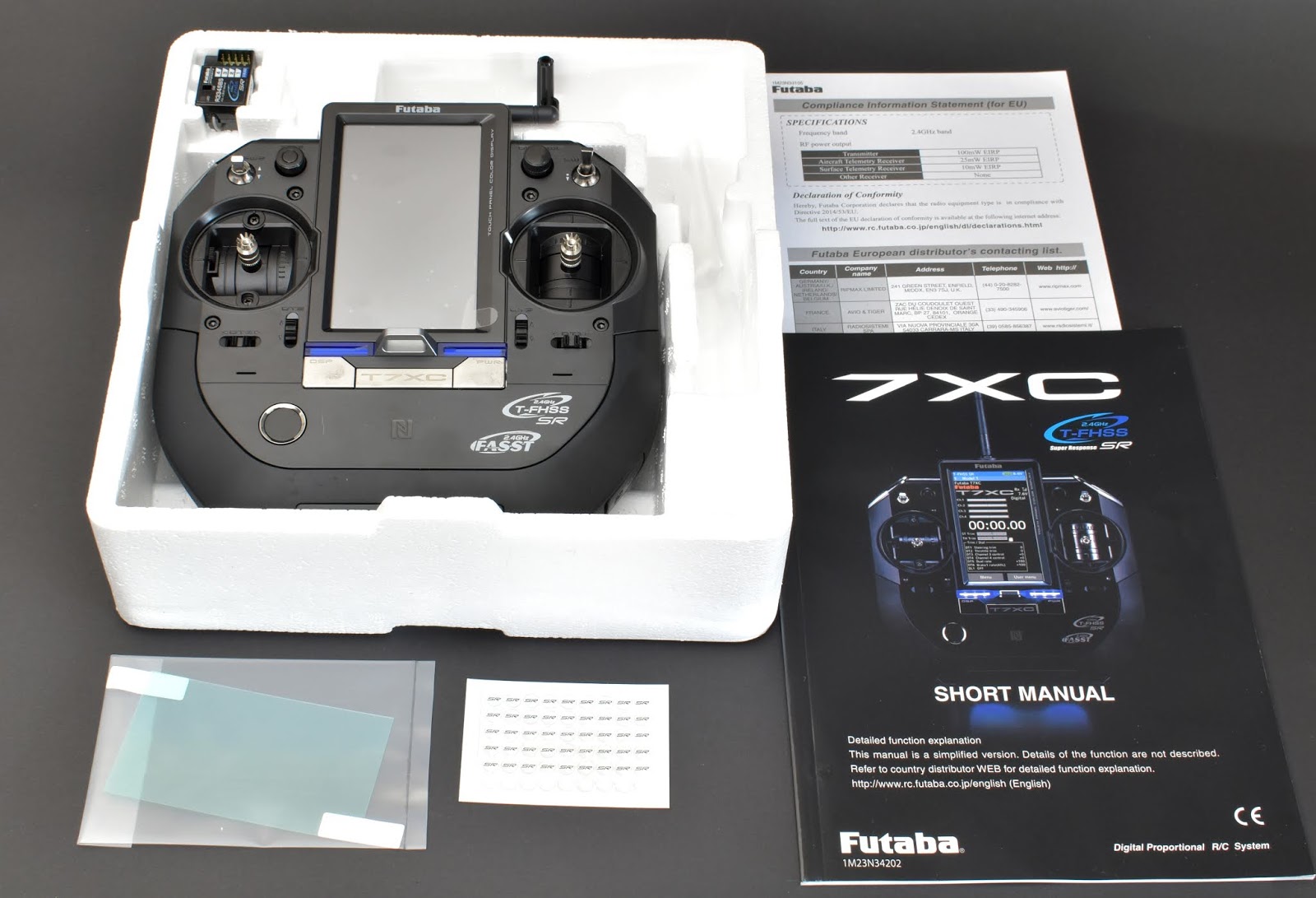 JD & RACING: FUTABA 7XC Stick Radio 2.4GHz T-FHSS SR