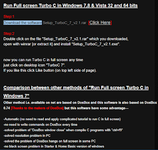 DEPARTMENT OF ELECTRONICS AND COMMUNICATION ENGINEERING: TURBO C7 ...