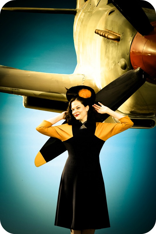 Sew Grateful Week: The 'Aviator' Dress | Ms1940McCall
