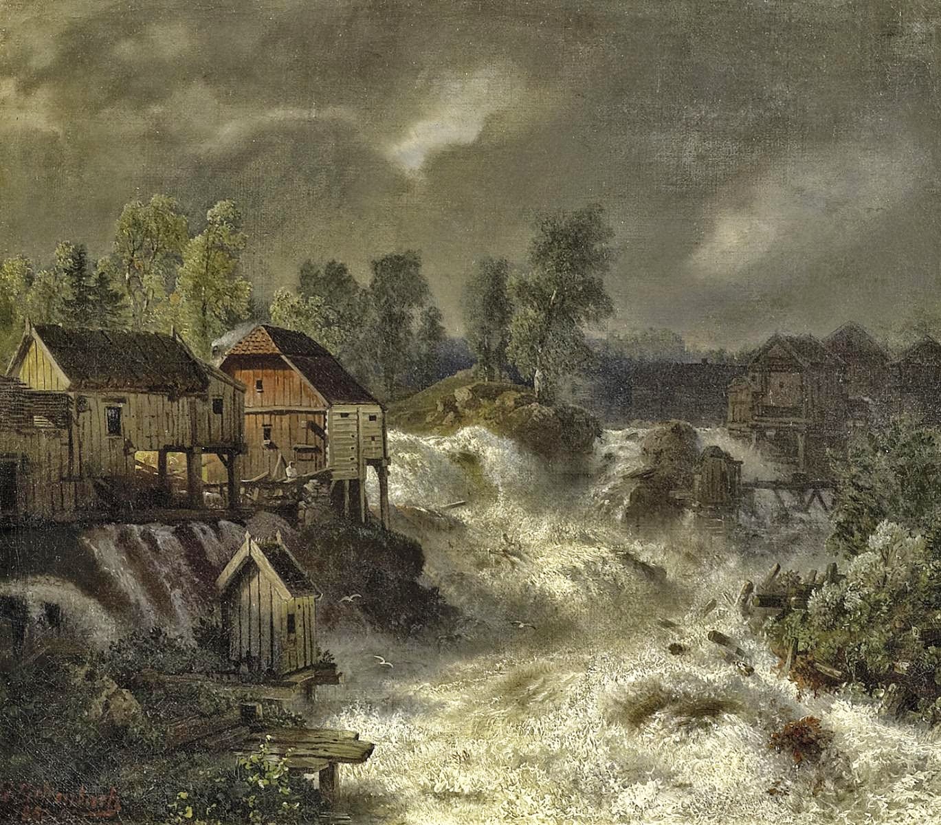 Andreas Achenbach | Romantic painter | Tutt'Art@ | Pittura * Scultura ...