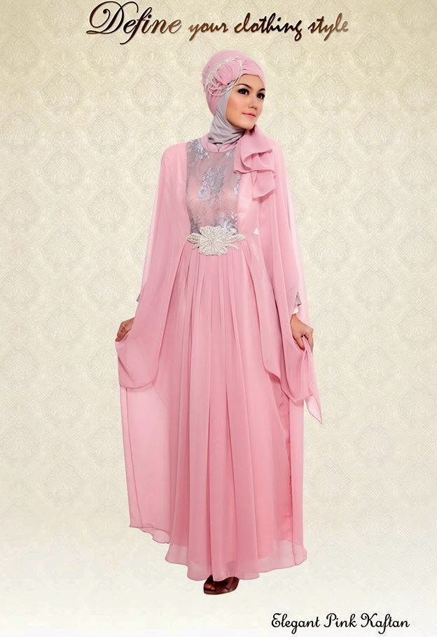 20 Contoh Model Baju Muslim untuk Pesta Terbaik 2015
