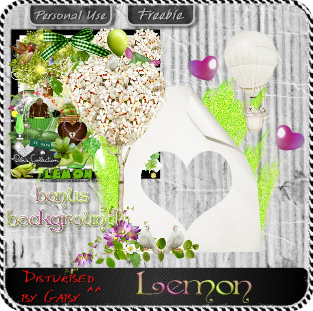 Disturbed PSP tutorials: Cluster Frames : Lemon