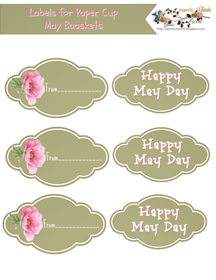 glenda's World : May Day Baskets of 2019