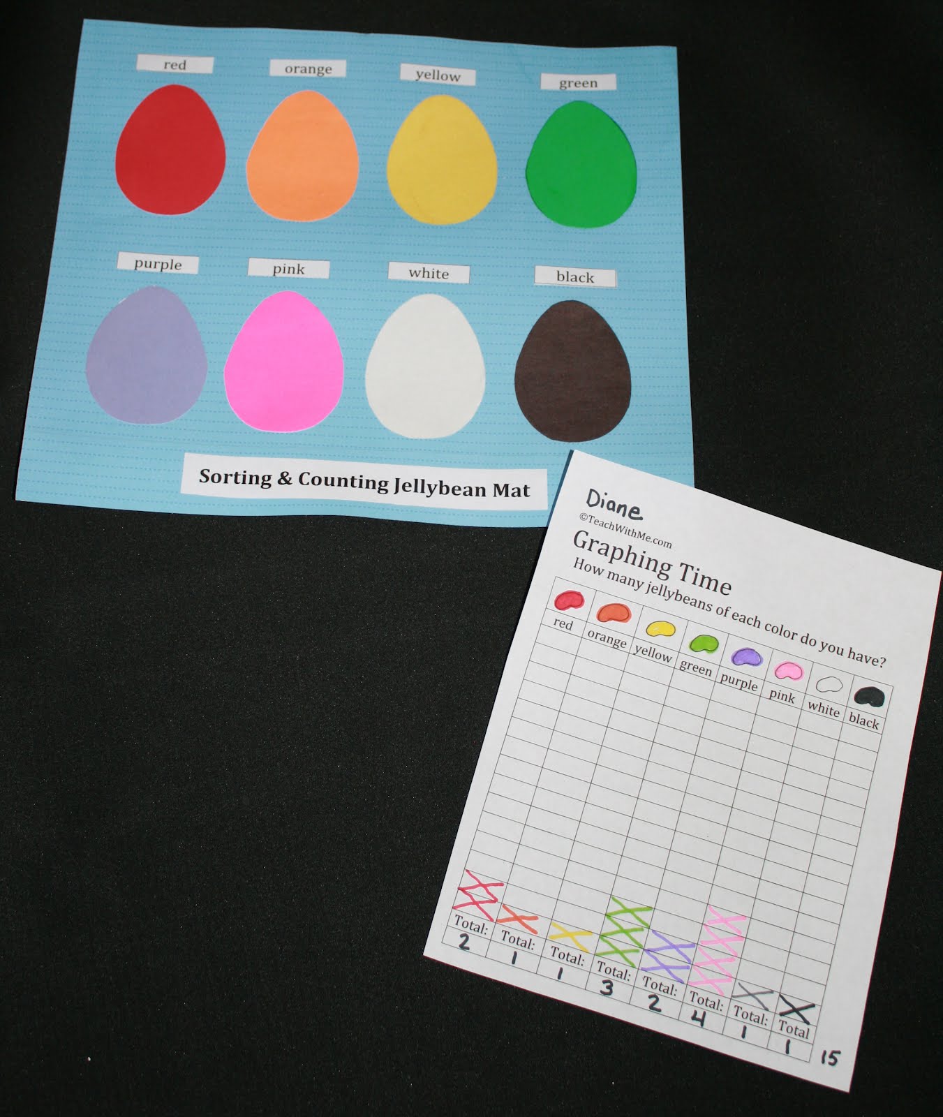 Classroom Freebies Too: Jellybean Activities Packet