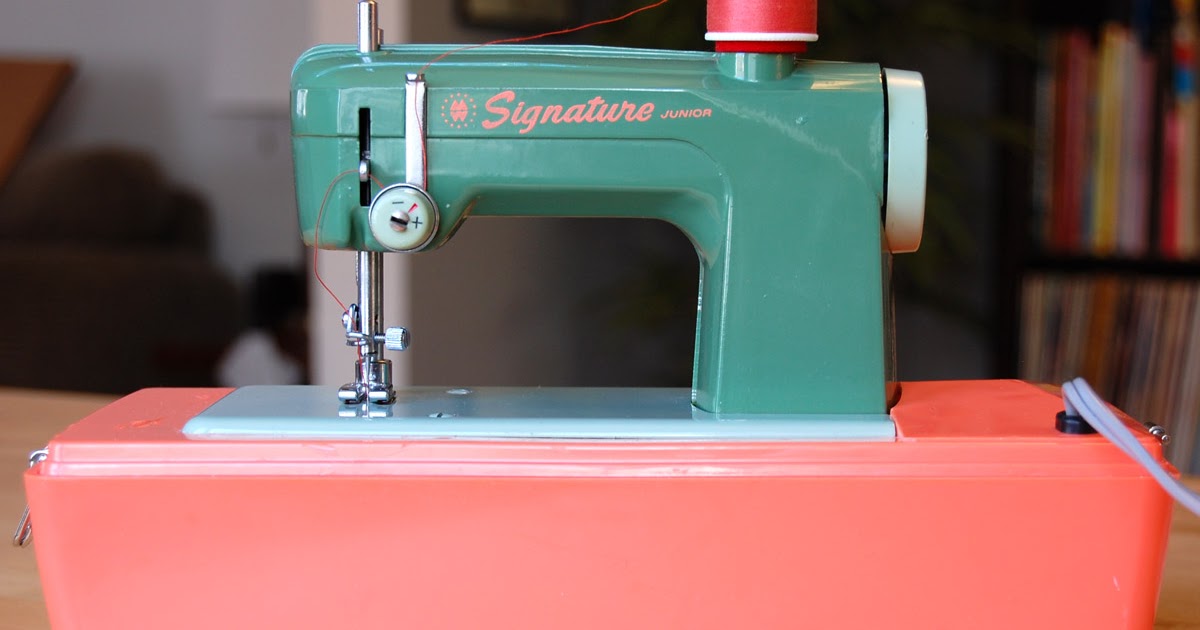 Vintage Signature Toy Sewing Machine