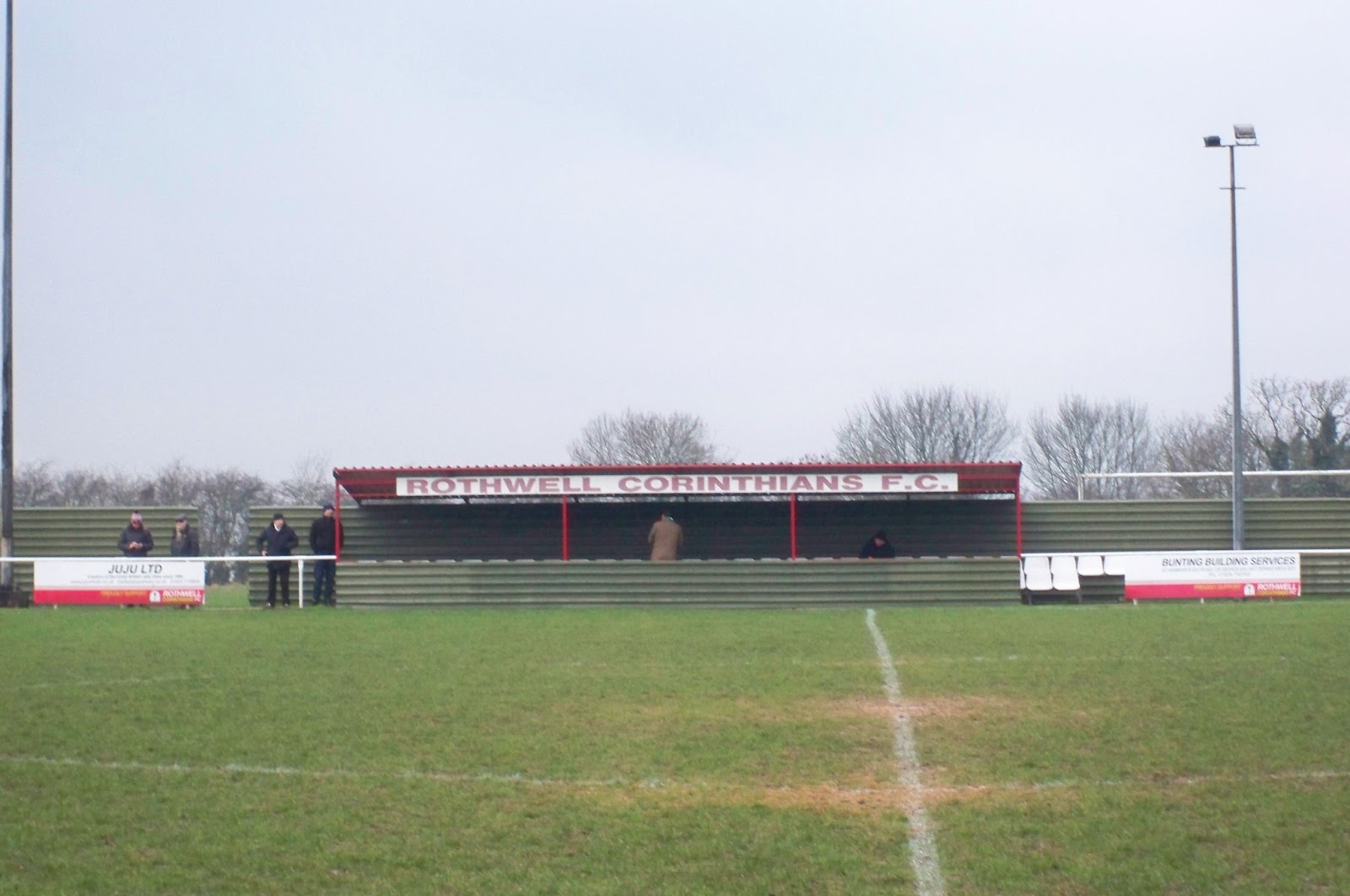 Football Grounds visited by Richard Bysouth: Rothwell Corinthians FC