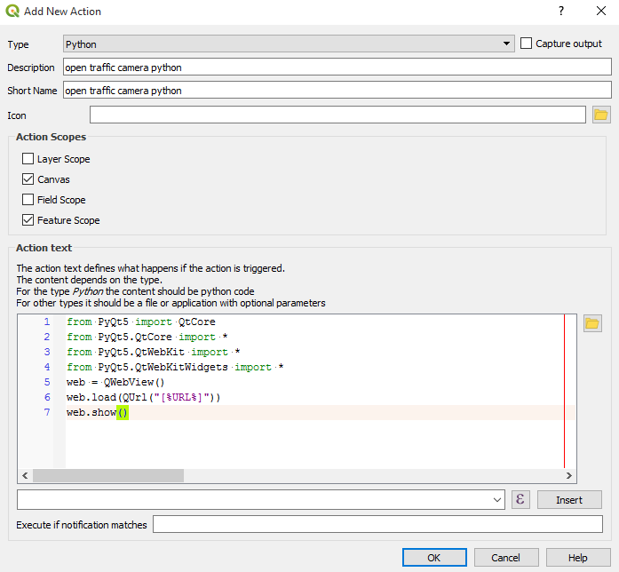 Qgis Tutorial How To Create An Action ~ Geodose