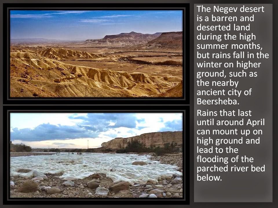JCM: Negev's river rebirth after years of drought giving people across ...
