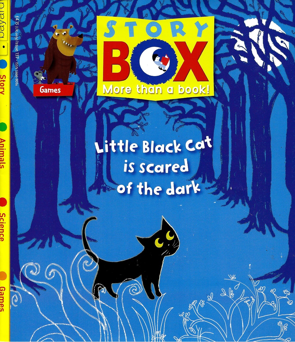 auteur jeunesse de cuba: Petit Chat Noir a peur du soir en coffret cadeau