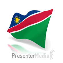 Graafix!: Animated flag of Namibia