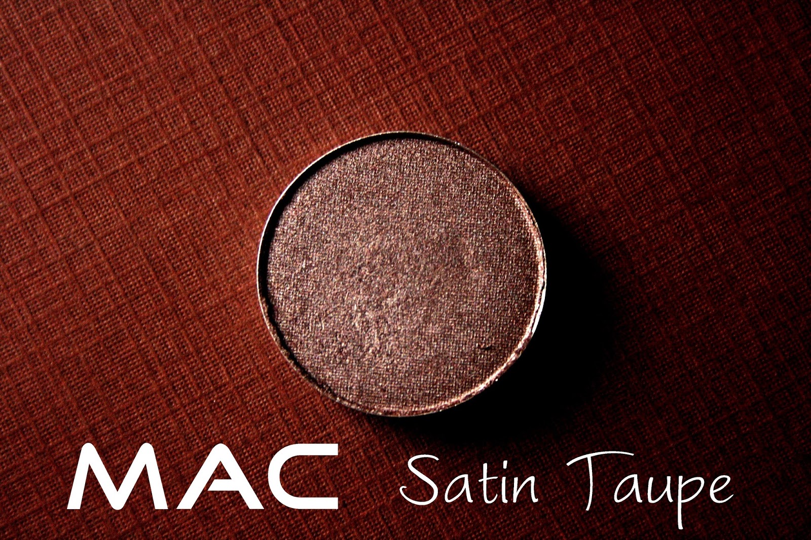 Mac Satin Eyeshadow Swatches