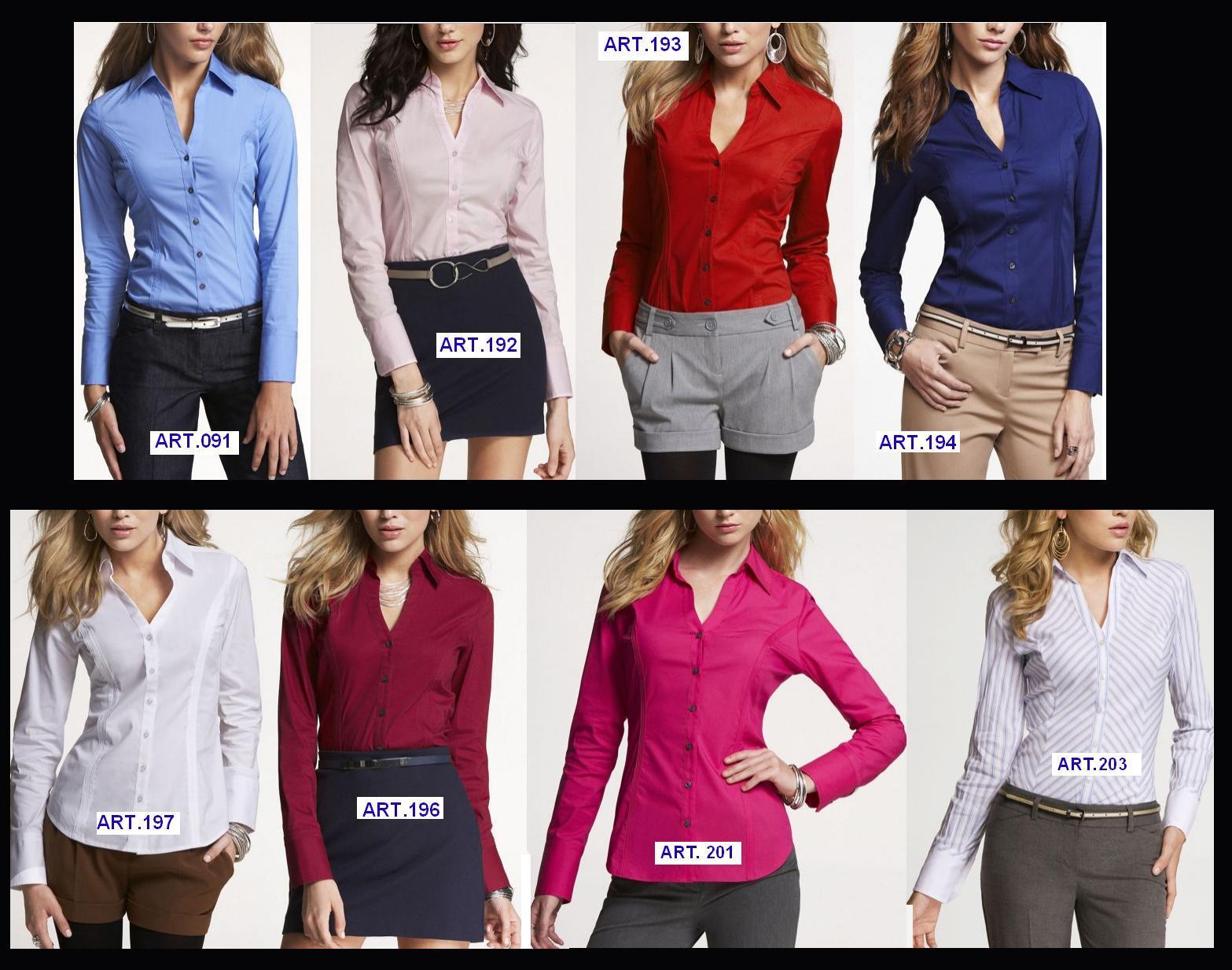 ITALIA.COLLECTION :UNIFORMES EJECUTIVOS DE MUJER - OFICINAS: Blusas ...