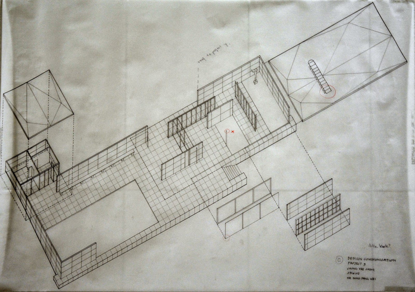 Project 2: Barcelona Pavilion | JERRY.C