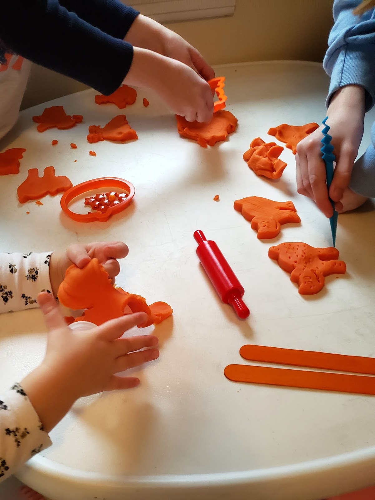 Mom's Tot School: Learning about Orange!