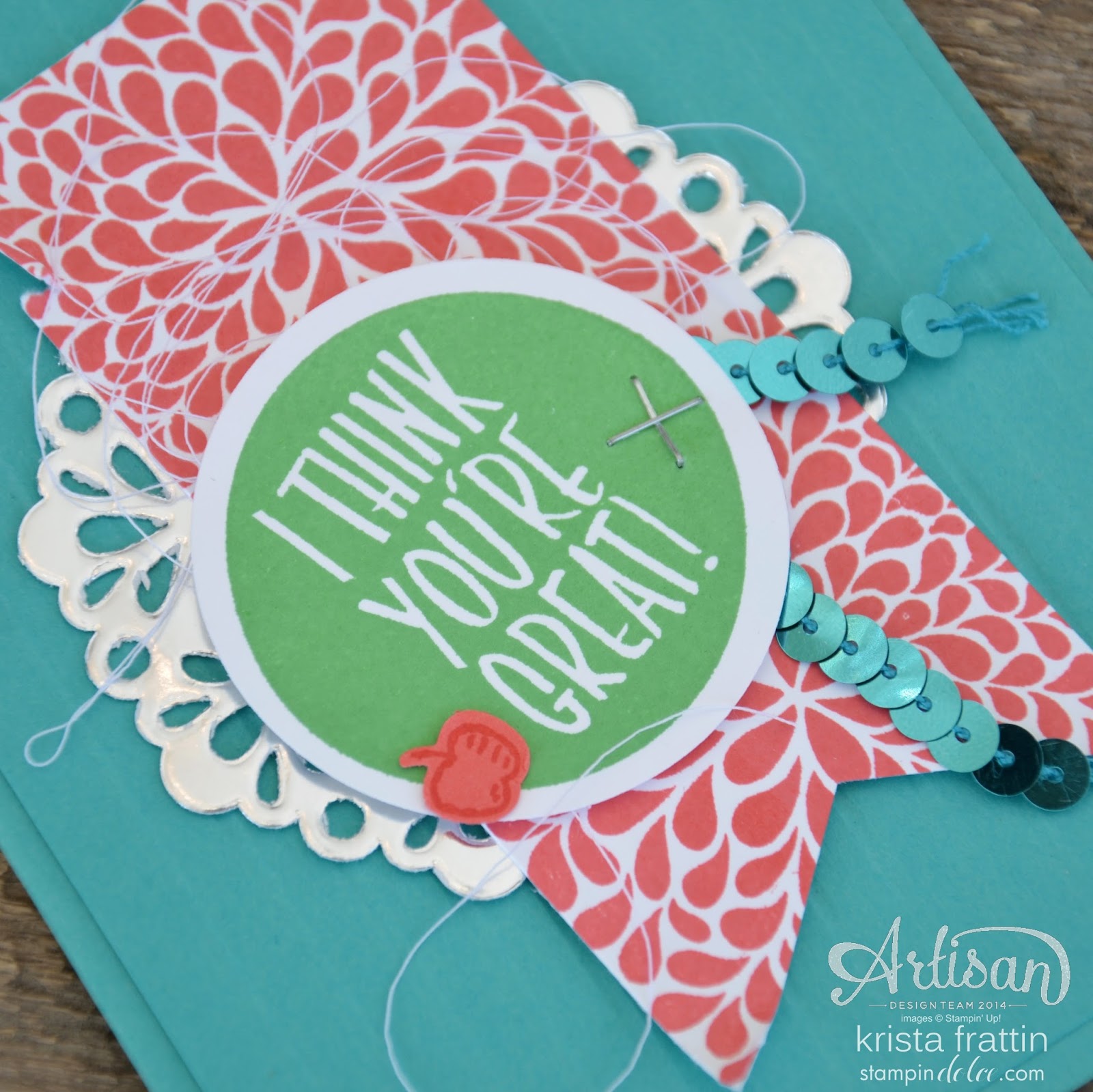 Stampin' Dolce: Pick a Punch - Artisan Design Team Blog Hop