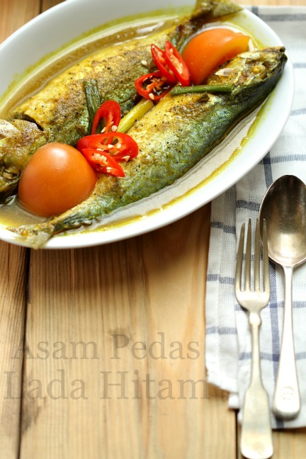 ASAM PEDAS LADA HITAM - masam manis