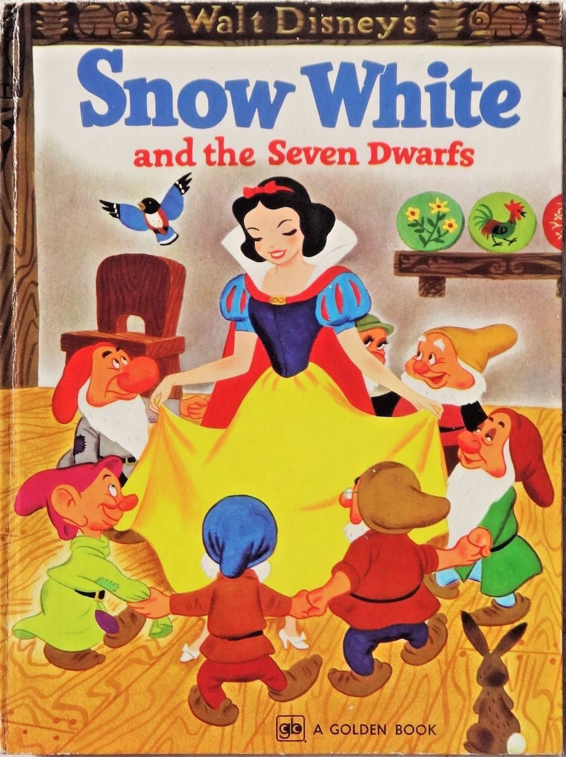 Filmic Light - Snow White Archive: 1952 Snow White Big Golden Book