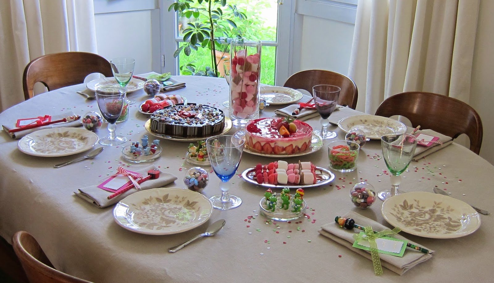 Création Baka Lila: Décoration Table Goûter Enfants