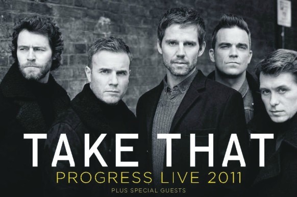 24/7: Take That - Progress Tour Official Set List