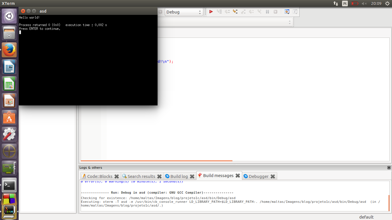 A Casa da Programação e da Eletrônica : Como compilar um programa em C ...