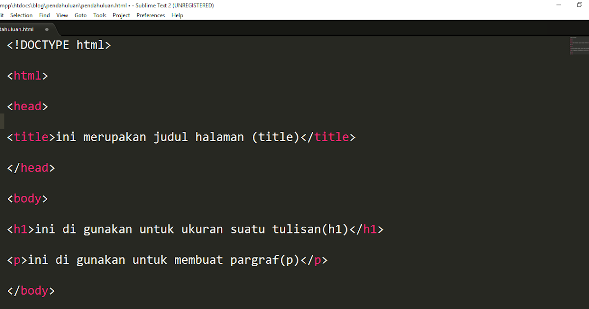 MENGENAL HTML