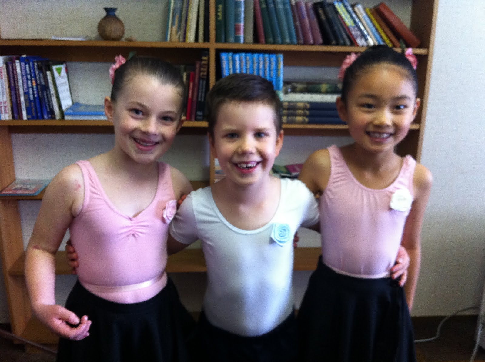 It's all about family and food: Harry's First Grade Ballet Exam
