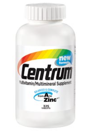 OTC Daily Supplements: Centrum : My Aching Knees